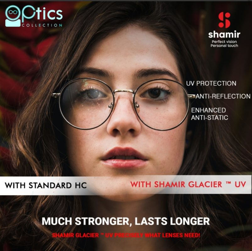 Shamir AS Glacier™ UV 1.60 Index Single Vision – Optics Collection